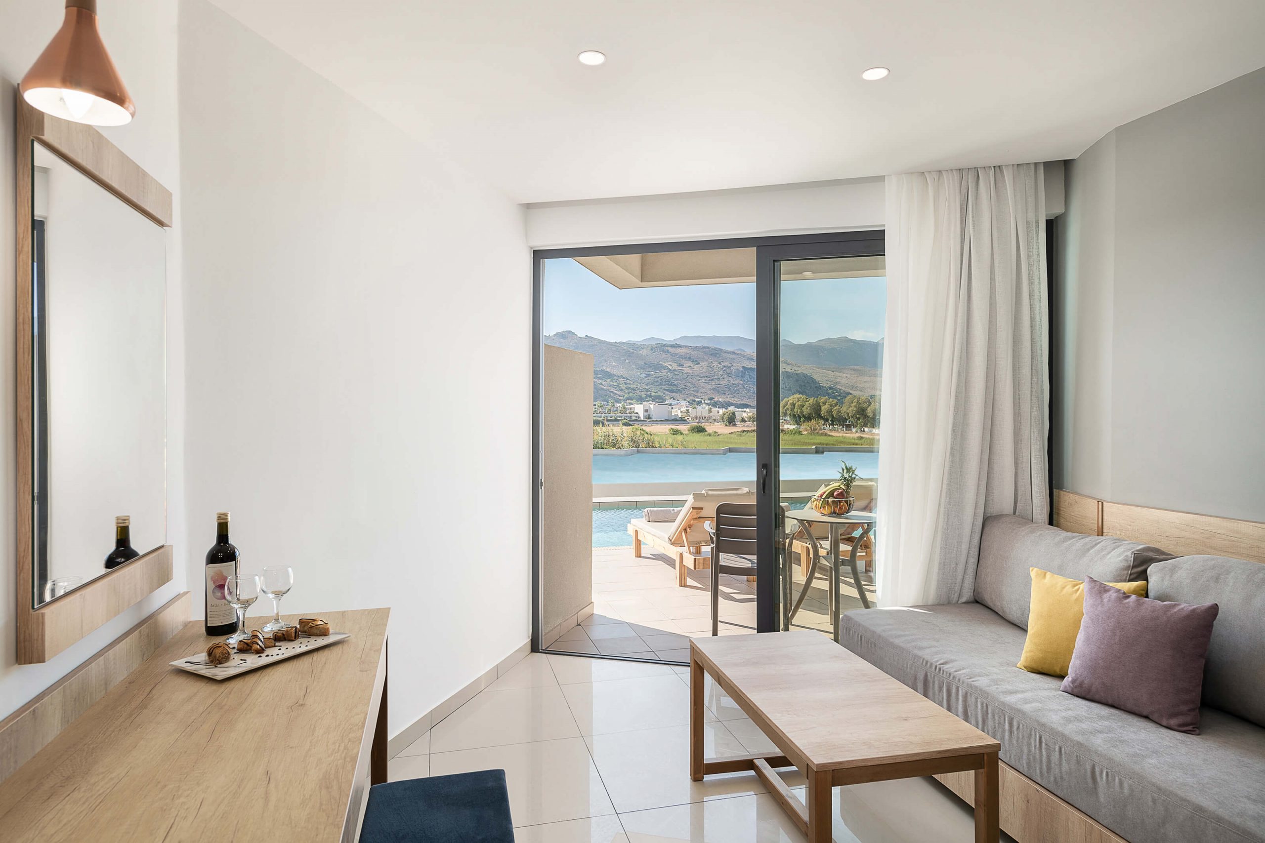 Superior Double Room | Galini Palace Hotel in Kolymvari, Chania